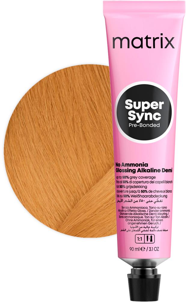 Matrix Super Sync demi-permanentná farba na vlasy 8G 90ml • Lomax